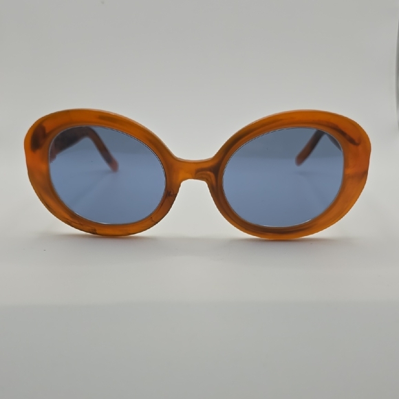 Cocoplum | Accessories | Cocoplum Orange Sunglasses With Blue Lenses ...